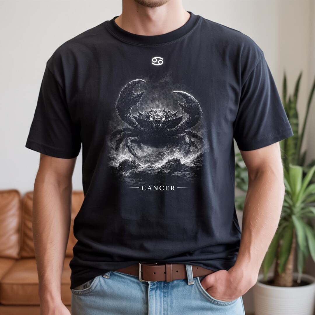 Cancer Zodiac Dark Mythic Crab Spirit Stormy Ocean Astrology Cancer ...