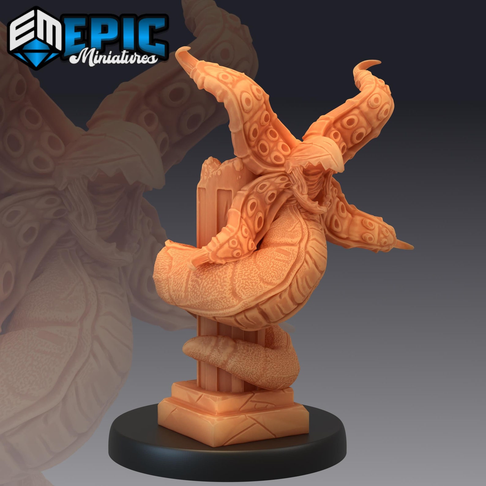 Grick HD Miniature for Tabletop D&D Pathfinder and painting | Etsy