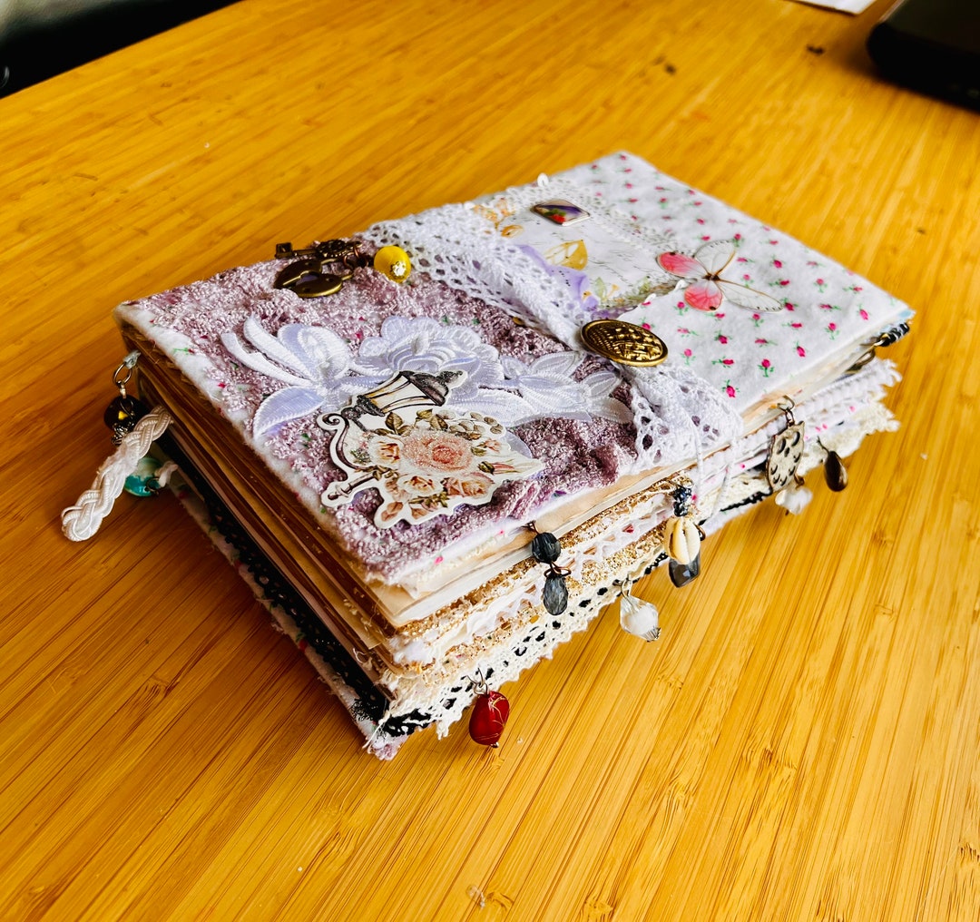 Hand Made Junk Journal/junk Book. Vintage Notebook, Scrap Book. - Etsy