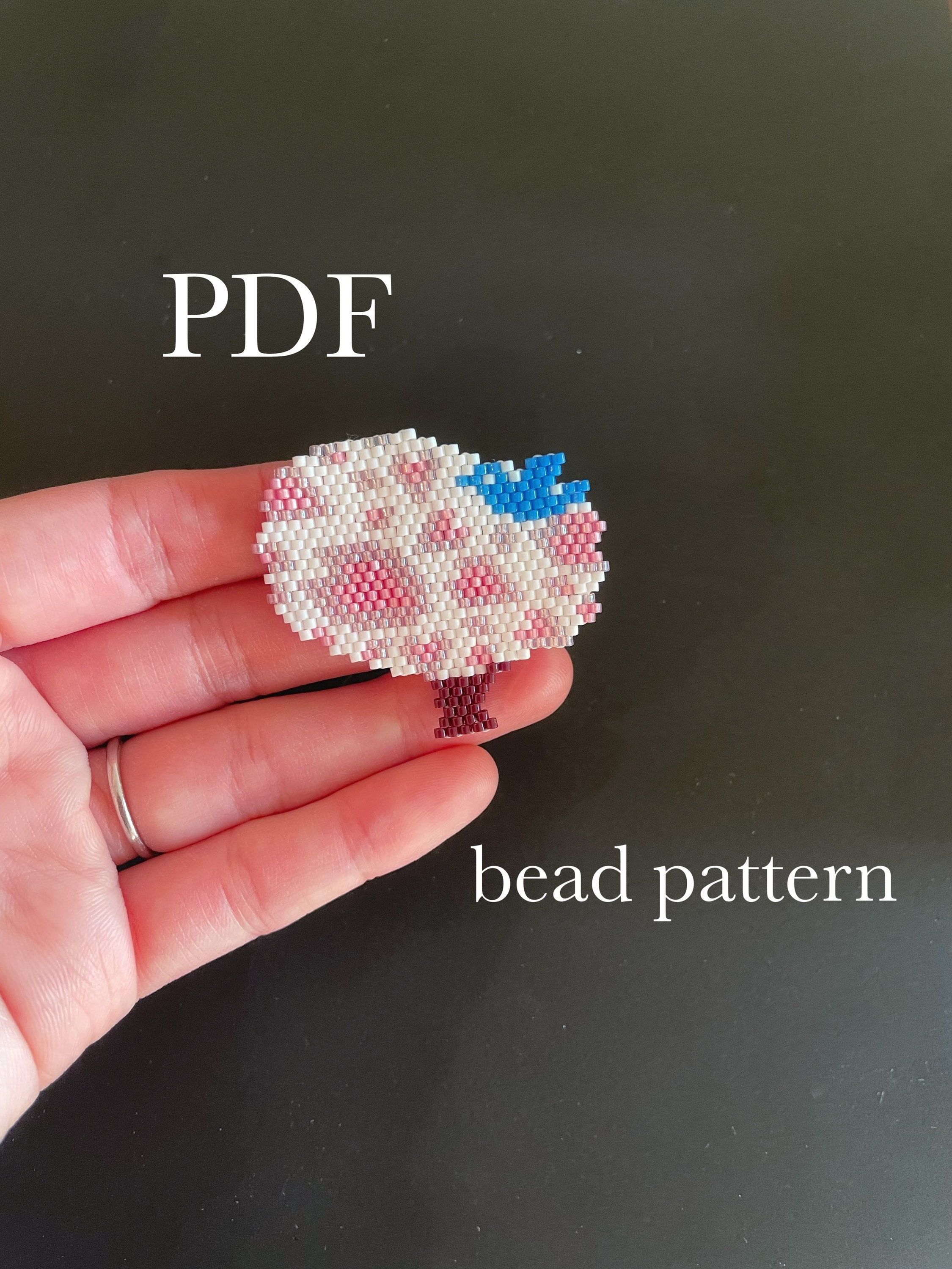 SAKURA PDF Pattern for Miyuki Delica - Etsy