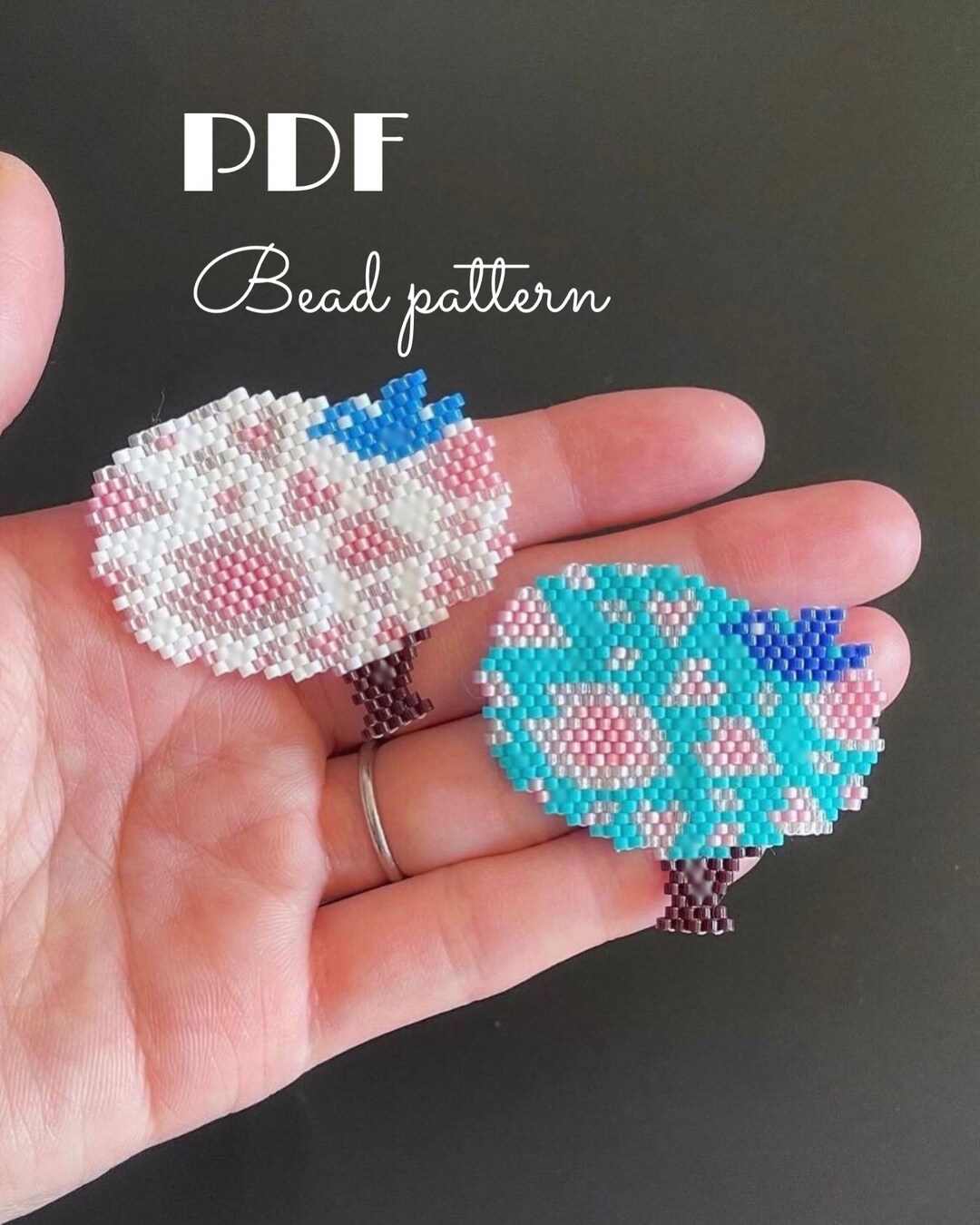 SAKURA PDF Pattern for Miyuki Delica - Etsy