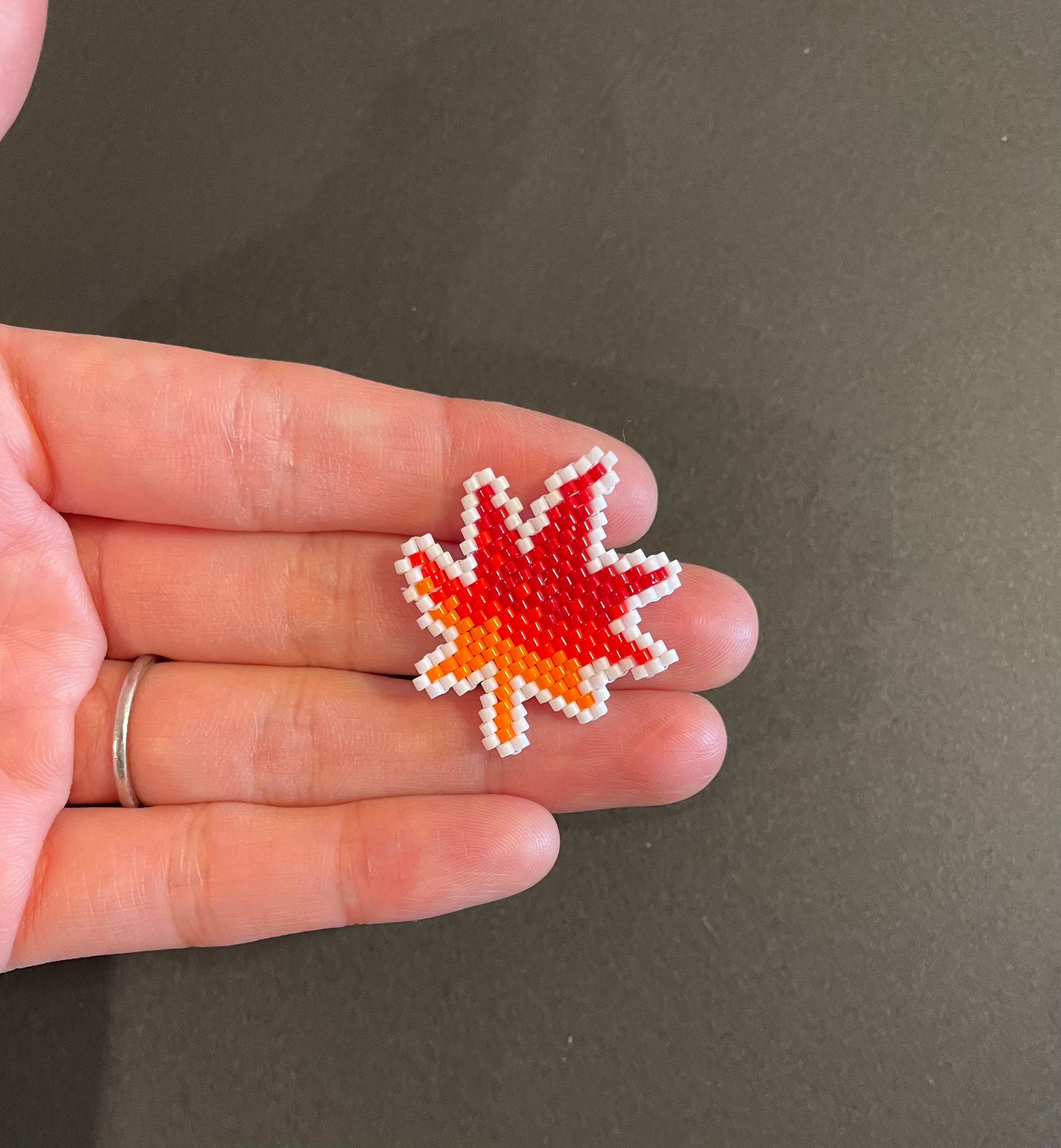 Japanese MOMIJI PDF Pattern for Miyuki Delica - Etsy