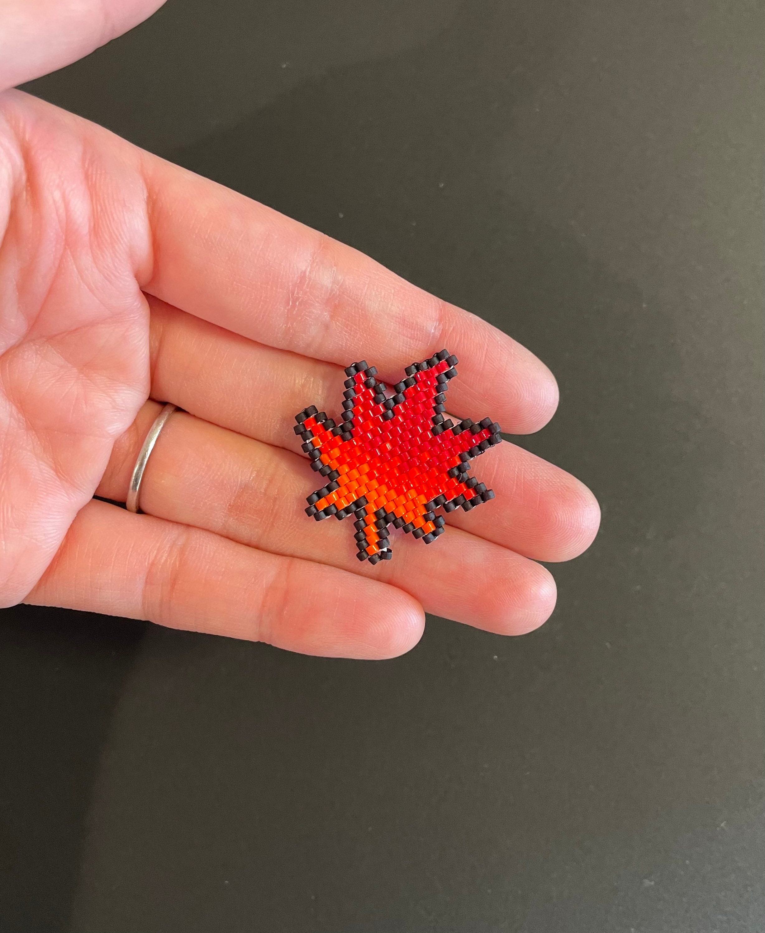 Japanese MOMIJI PDF Pattern for Miyuki Delica - Etsy