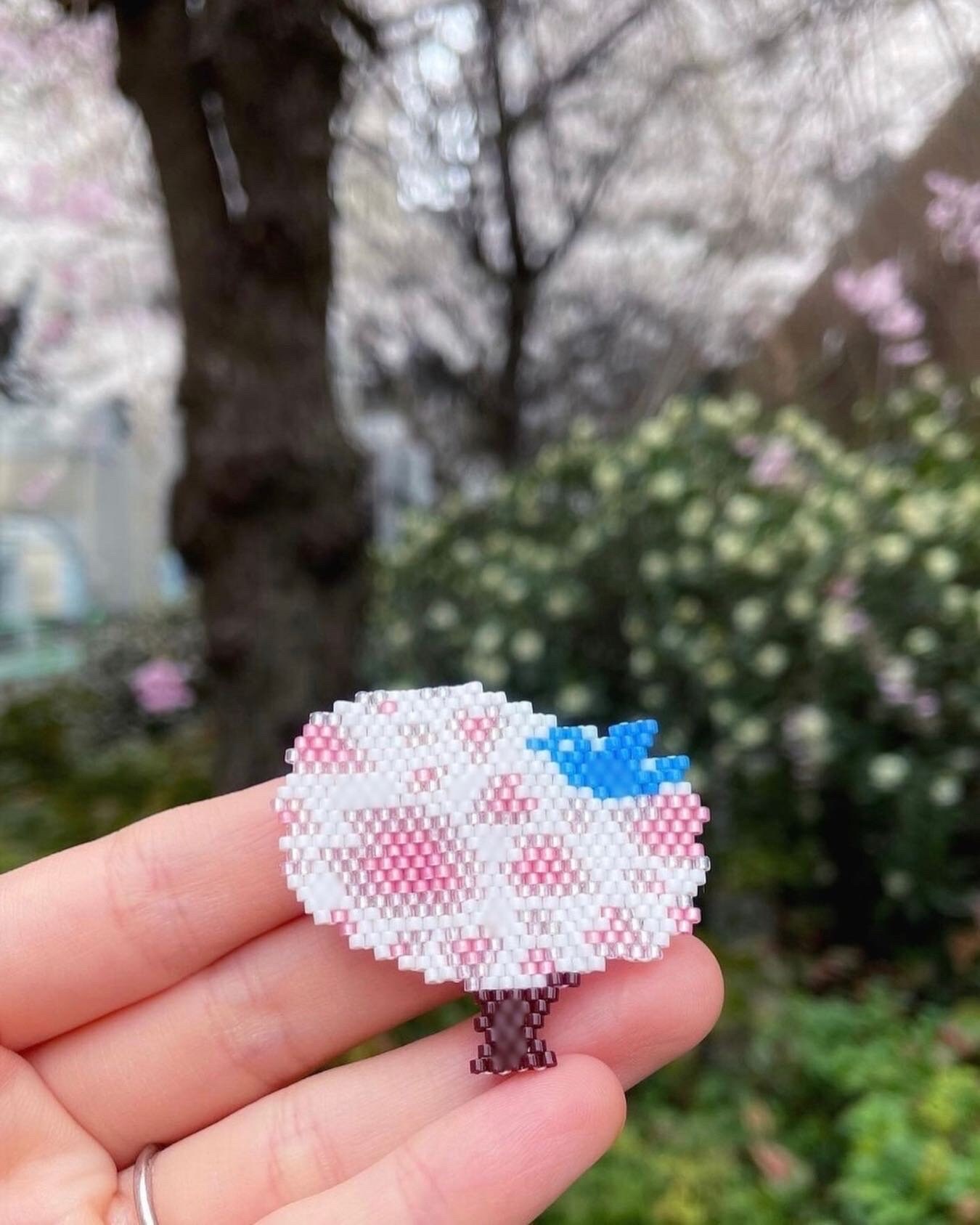 SAKURA PDF Pattern for Miyuki Delica - Etsy