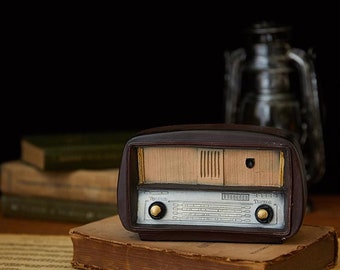 Antique Radio Bar - Etsy