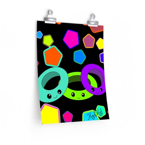 Premium Matte Vertical Posters You Are Enough - Etsy