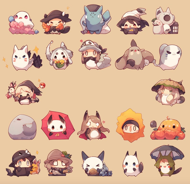 88 Ghibli Inspired Sticker Set - Perfect for Digital Planners ...