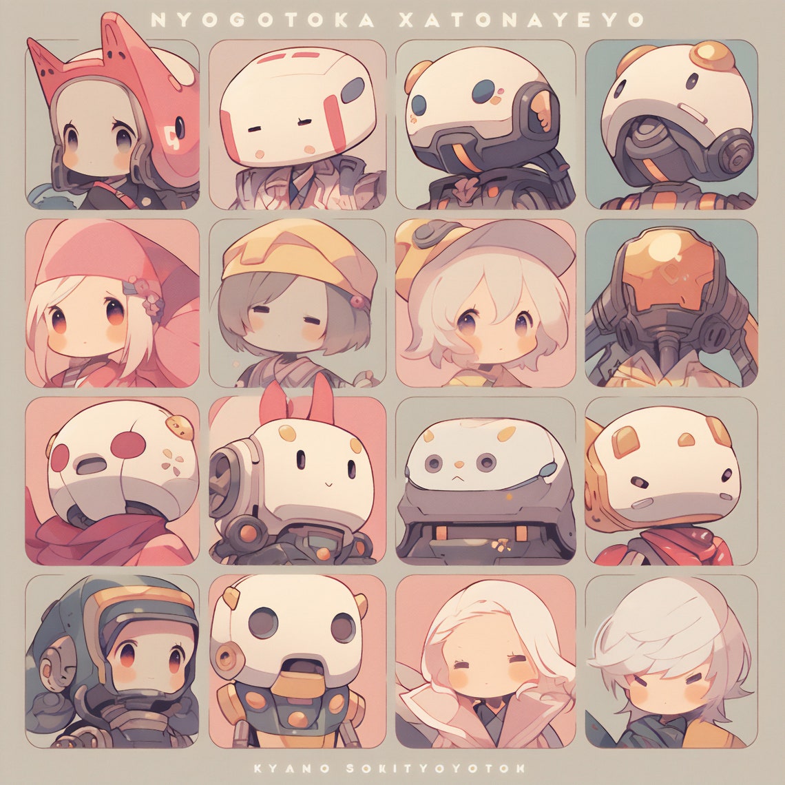 64 Vintage Space Cadets Sticker Set - Perfect for Digital Planners ...