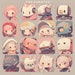 64 Vintage Space Cadets Sticker Set - Perfect for Digital Planners ...