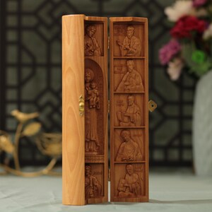 Our Lady of Lavang and the Twelve Apostles Triptych Catholic Wood Panel ...