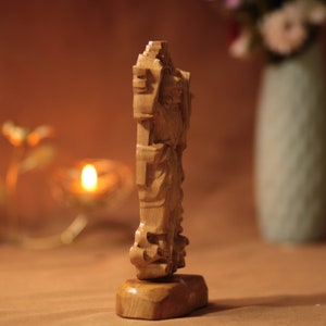 Resurrection of Jesus Desktop Figurine, Jesus Art, Christmas Gift, Wood ...