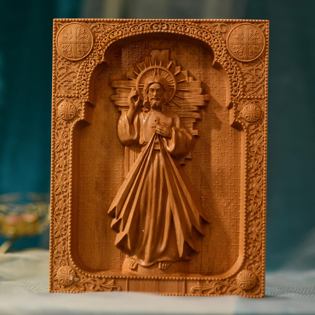 Jesus Christ Blessing Wall Art Christian Gift Our Lord Blessing Wall ...