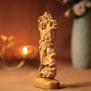 Resurrection of Jesus Desktop Figurine, Jesus Art, Christmas Gift, Wood ...