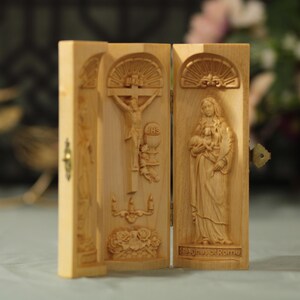 Jesus Christ- Our Lady- St. Agnes of Rome Prayer Altar Catholic ...