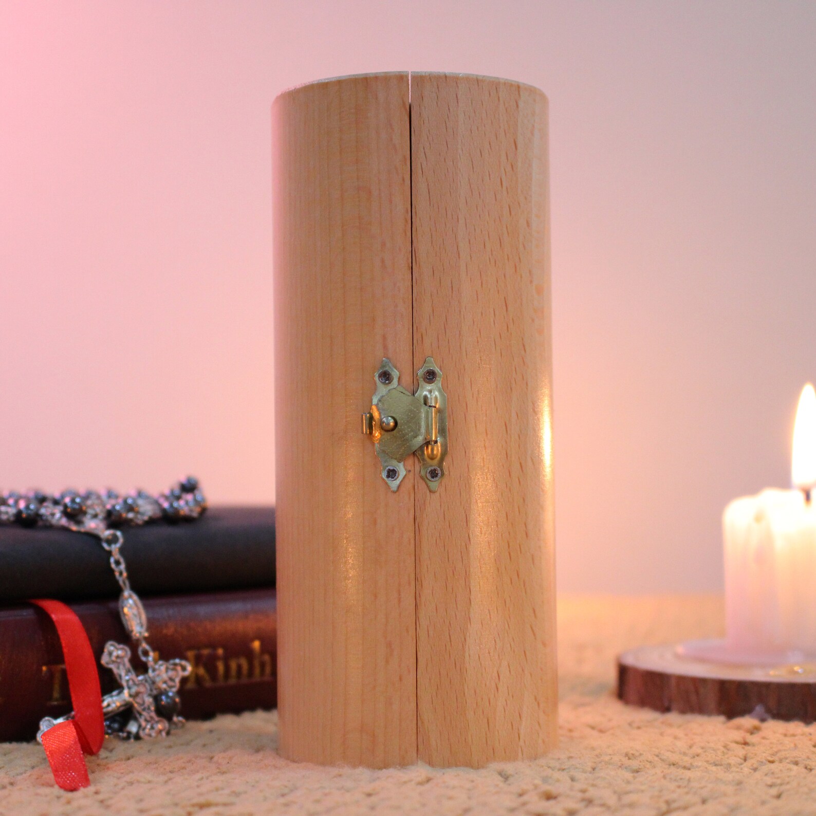 Home Portable Altar Table Catholic Triptych Art Wood Carving - Etsy