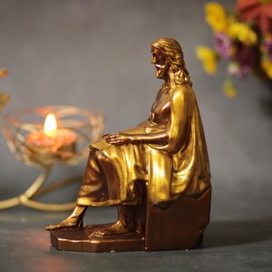 Jesus Christ Preaching Statue Vintage Style Jesus Statue Orthodox Icons ...