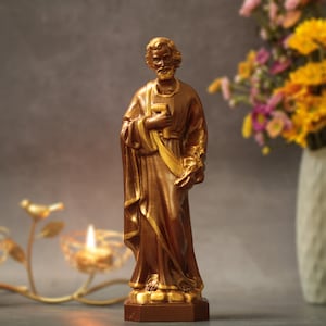 Saint Joseph Statue Vintage Style Catholic Gifts Catholic Home Decor ...