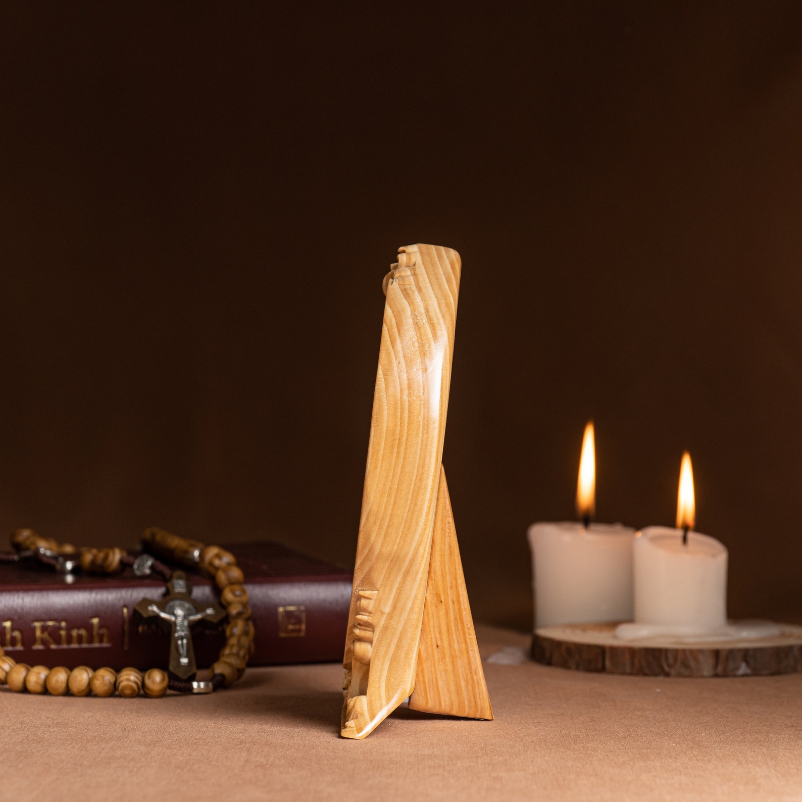 Christus Jesus Statue Table Top Wood Carvingreligious - Etsy