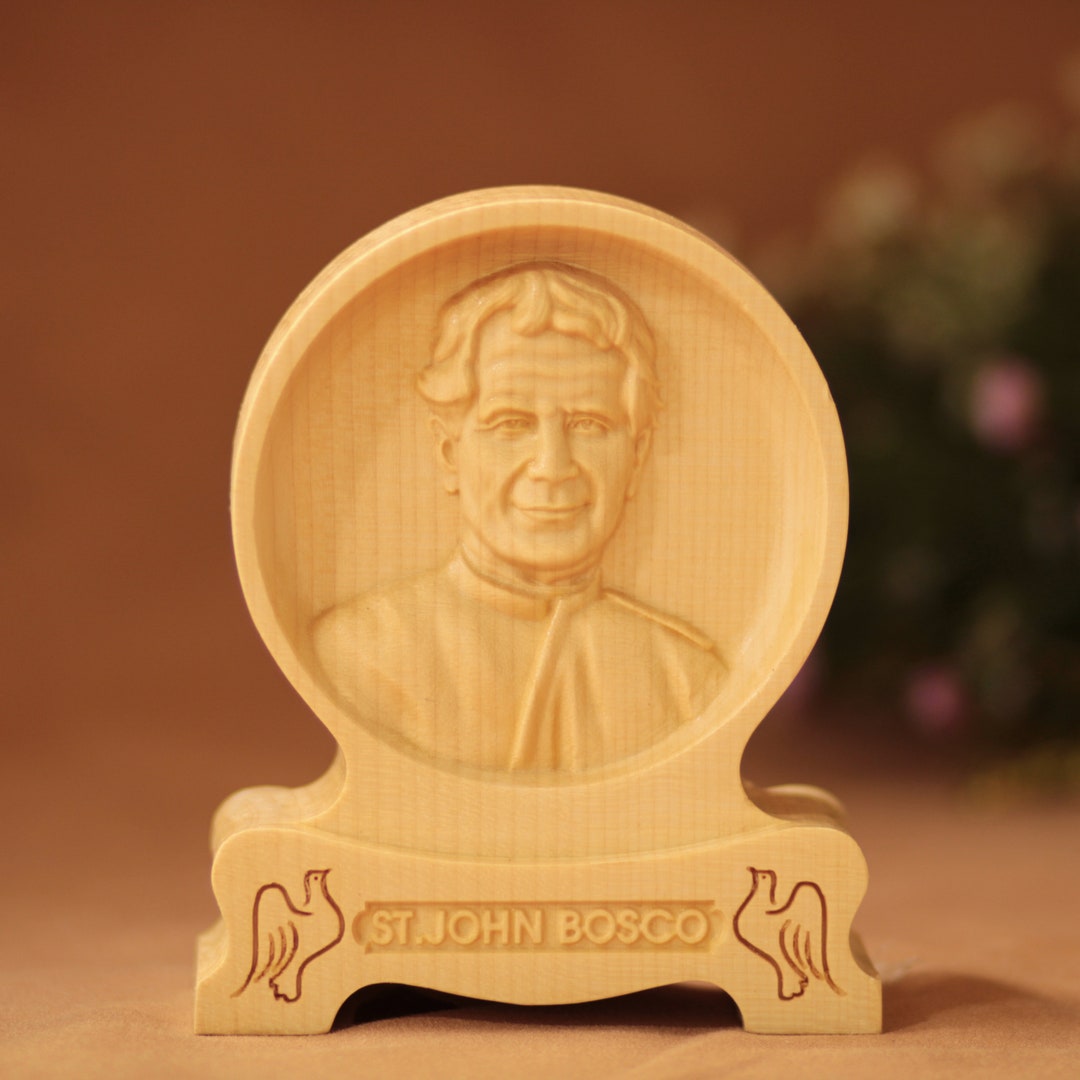 St. John Bosco Desktop Figurine Car Accessories Handmade Home Decor ...