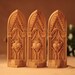 Wooden Catholic Triptych Religious Gifts Wooden Catholic Home Altar ...