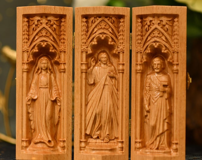 Pocket Prayer Shrine Holy Mother the Virgin Mary, Altered Altoid Tin ...