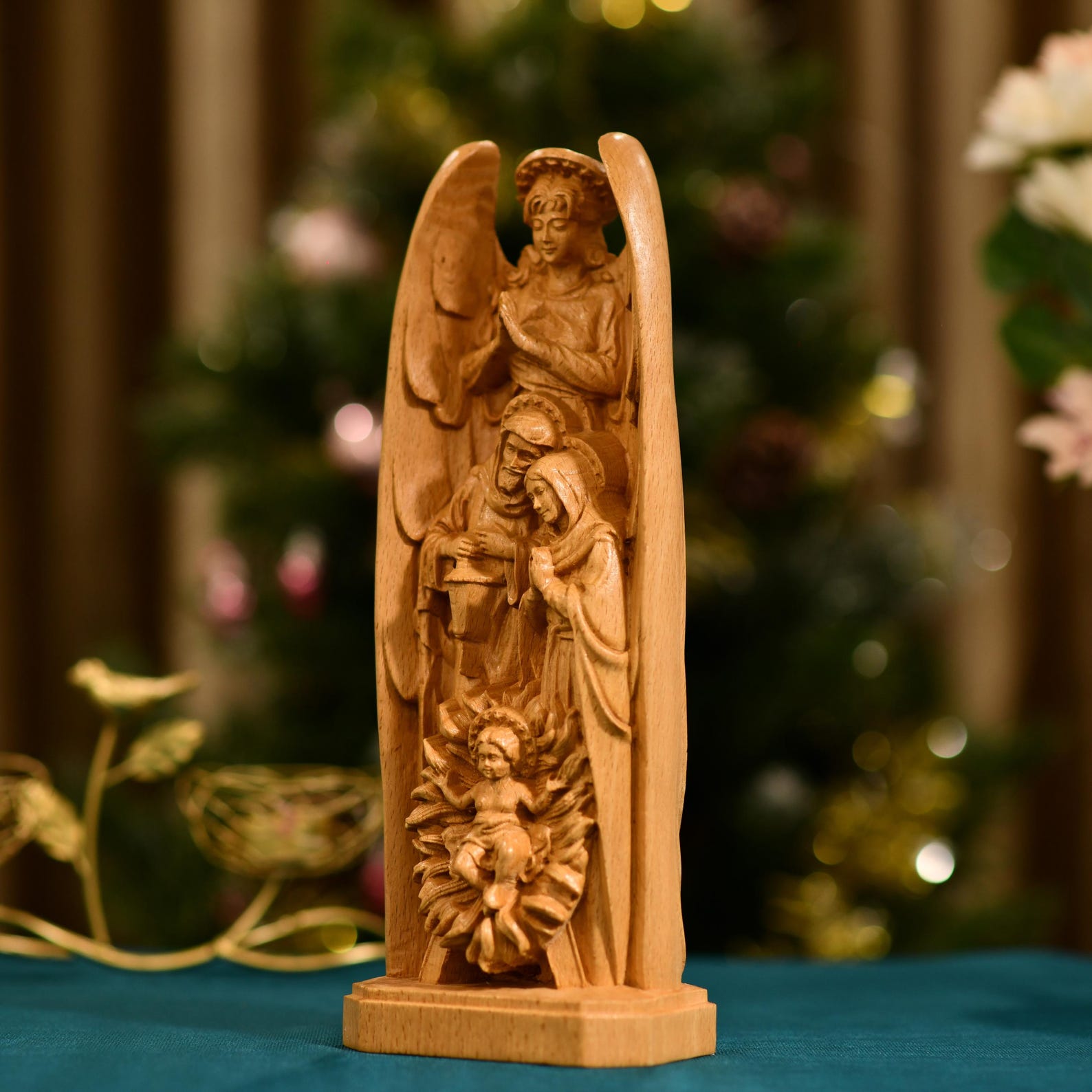 Nativity Birth of Christ- Archangel Gabriel - St.joseph- Virgin Mary ...