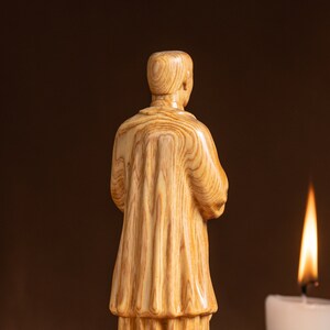 Father Truong Buu Diep Wooden Statue,religious Catholic Statue, Wooden ...