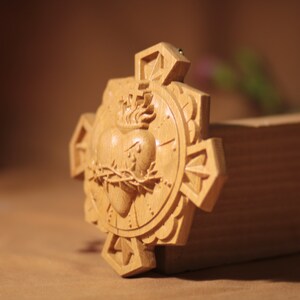 Sacred Heart of Jesus Wall Art Catholic Shrine Home Decor New Home Gift ...