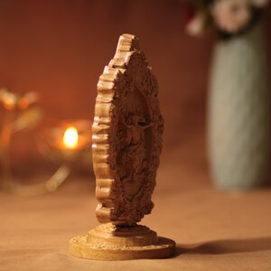 Resurrection of Jesus Christ Wooden Desktop Figurine Handmade Home ...
