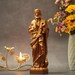 St. Peter Catholic Statue Vintage Style Religious Statuary Catholic ...