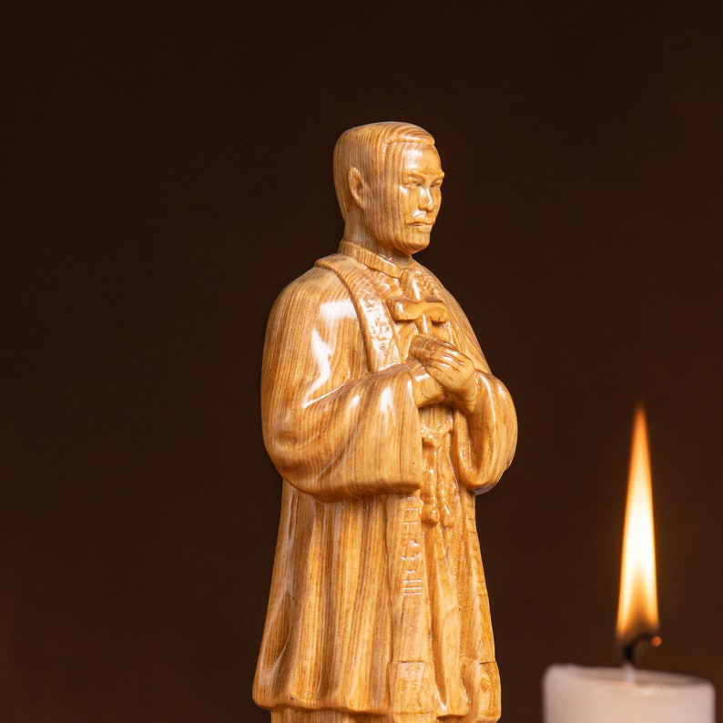 Father Truong Buu Diep Wooden Statuereligious Catholic - Etsy