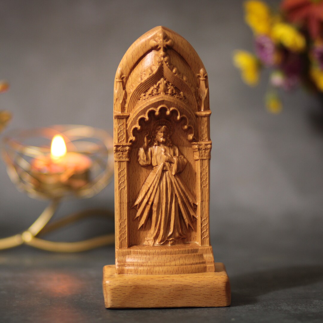 Blessing Sacred Heart of Jesus Catholic Religious Statue Jesus Statue ...