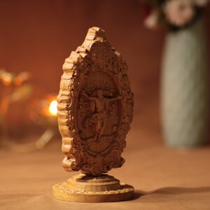 Resurrection of Jesus Christ Wooden Desktop Figurine Handmade Home ...