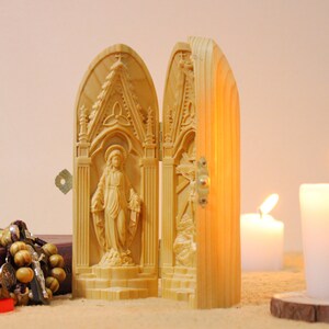 Portable Holy Family Religious Icon Prayer Altar Catholic - Etsy