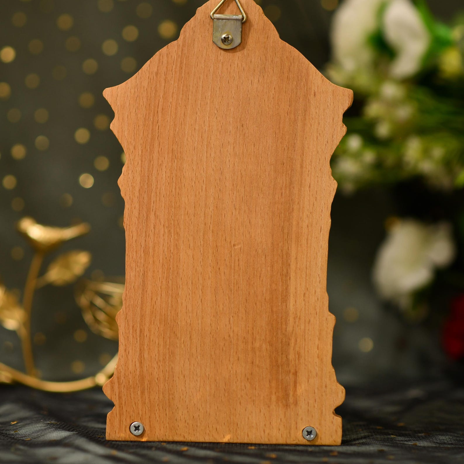 Virgin Mary Praying Wooden Altar Catholic Altar Religious Home Decor ...