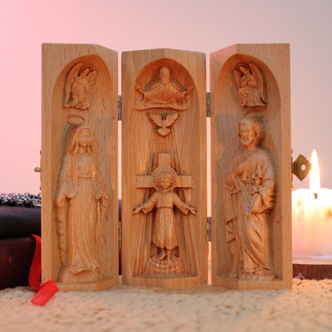 Handmade Prayer Altar Catholic Wooden Religious Gifts Catholic - Etsy