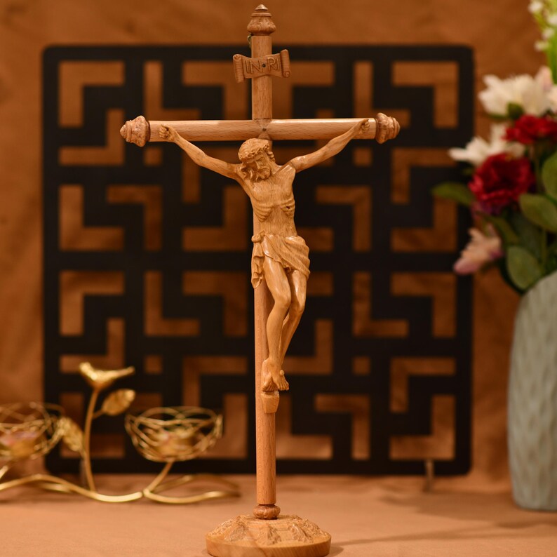 Catholic Home Altar Jesus Our Lady St. Joseph Catholic Icon Statue ...