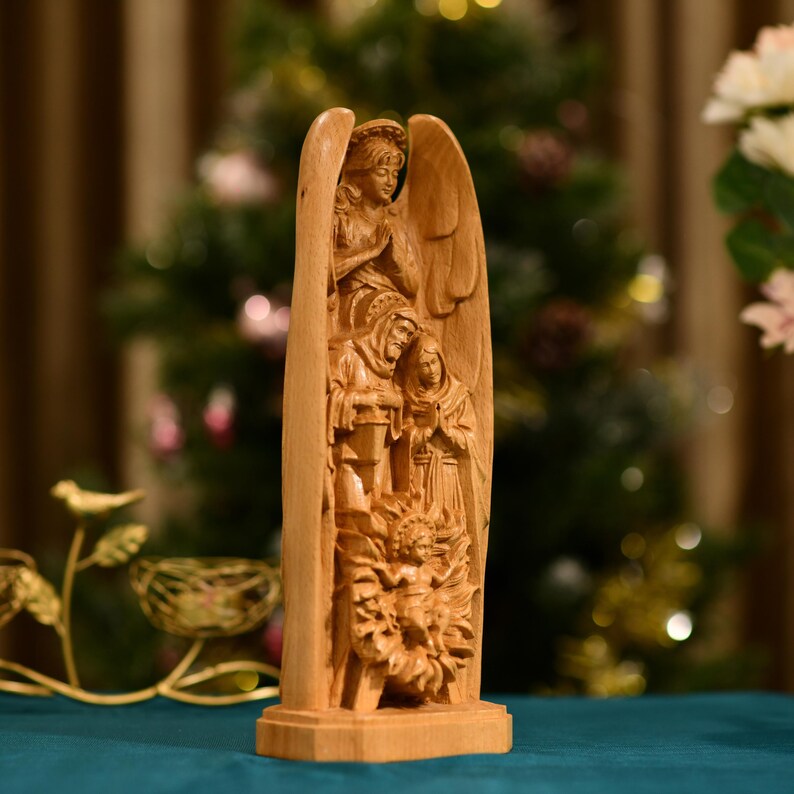 Nativity Birth of Christ- Archangel Gabriel - St.joseph- Virgin Mary ...