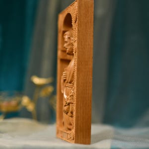 St. Joseph the Worker Wall Art Saint Icon Wooden Altar Catholic Gifts ...