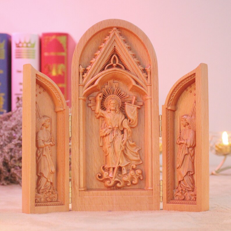 Jesus Christ and Angels Handmade Prayer Altar Catholic - Etsy