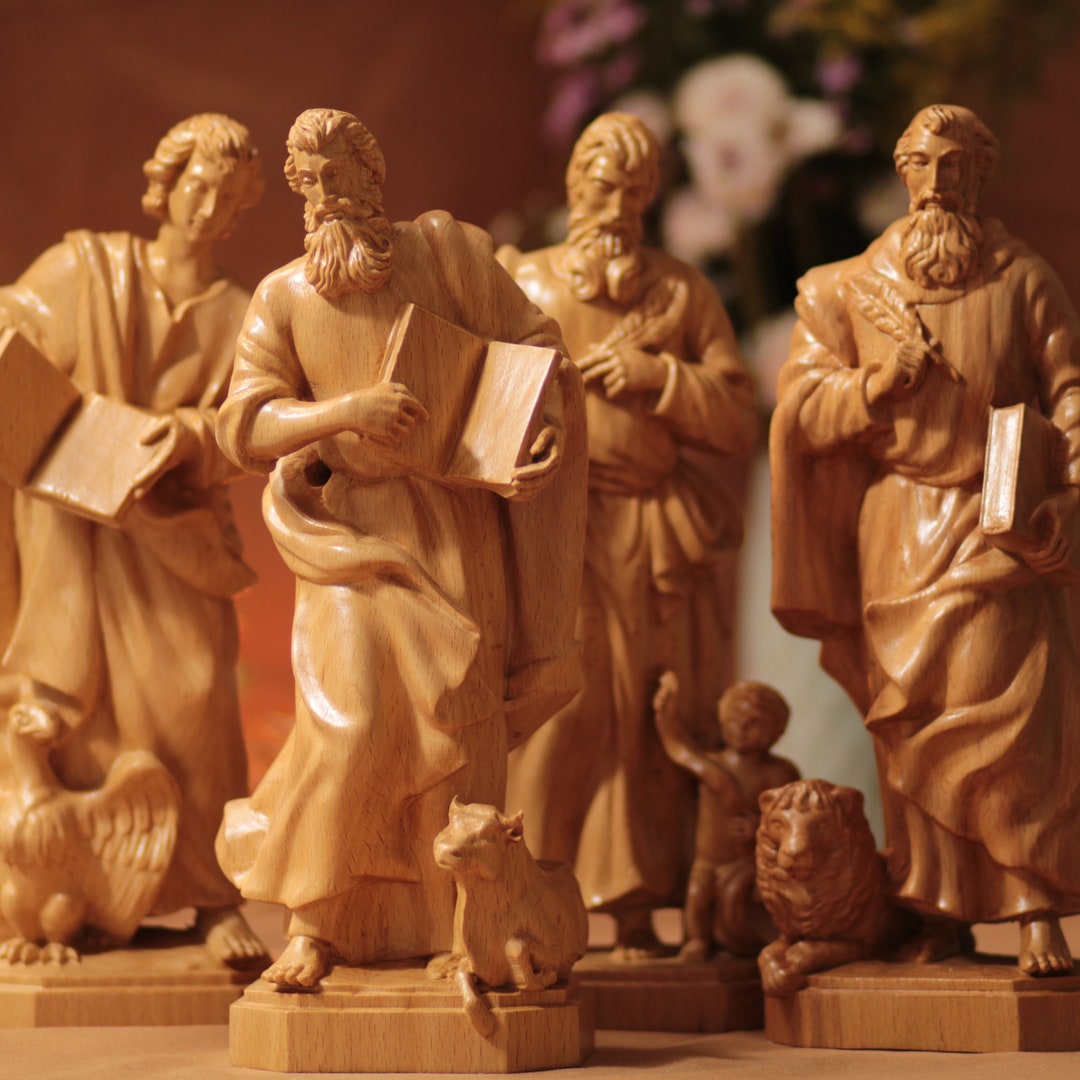 Set of the Four Evangelists st. John St. Mark St.luke St. Matthew ...