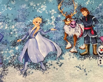 Anna Elsa Fabric | Etsy