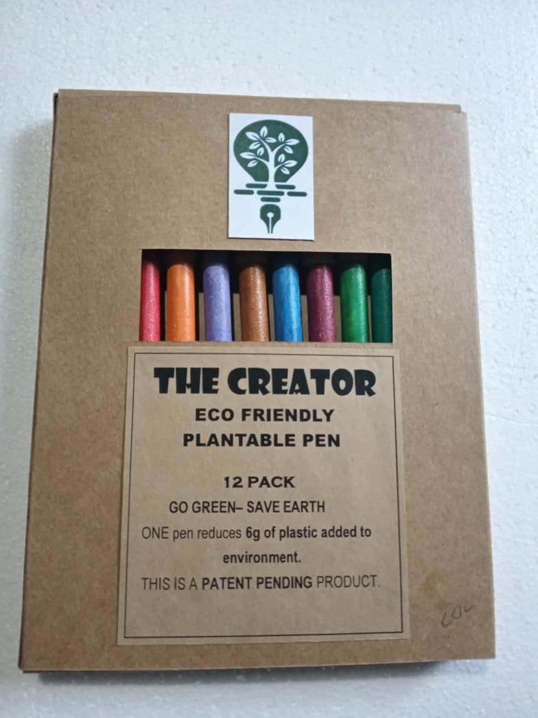 Eco-friendly Handmade Seed Pens, Three Ink Colors, Plantable Seeds ...