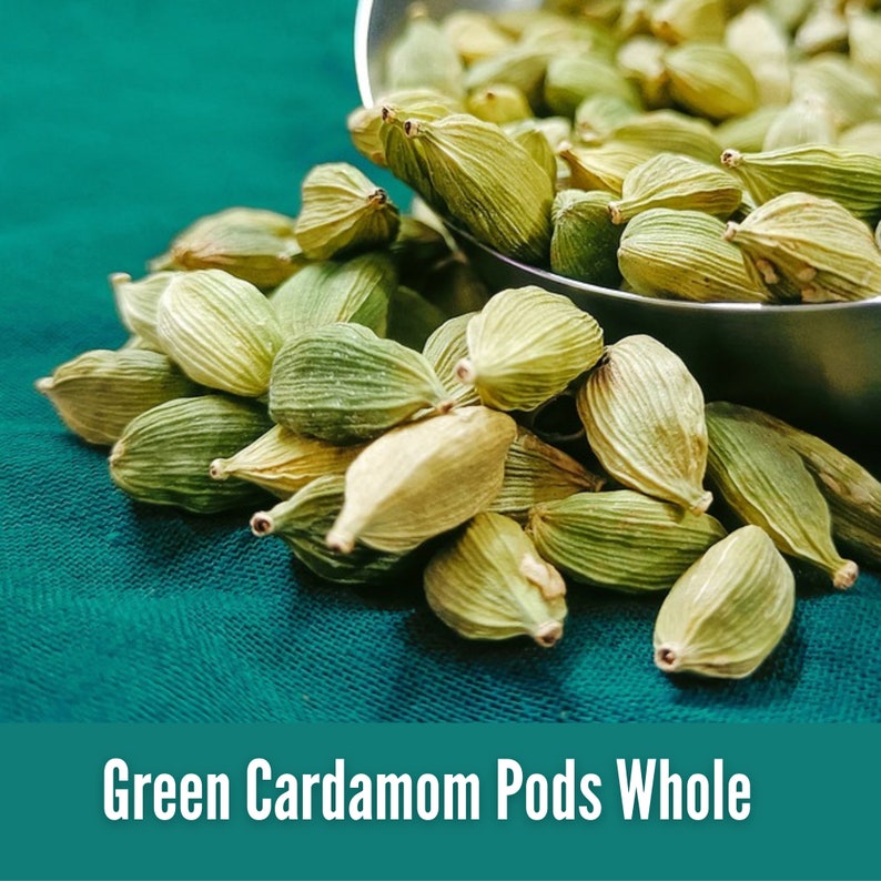 Green Cardamom Pods, Fresh Aromatic Spices, Organic Cooking Ingredient ...