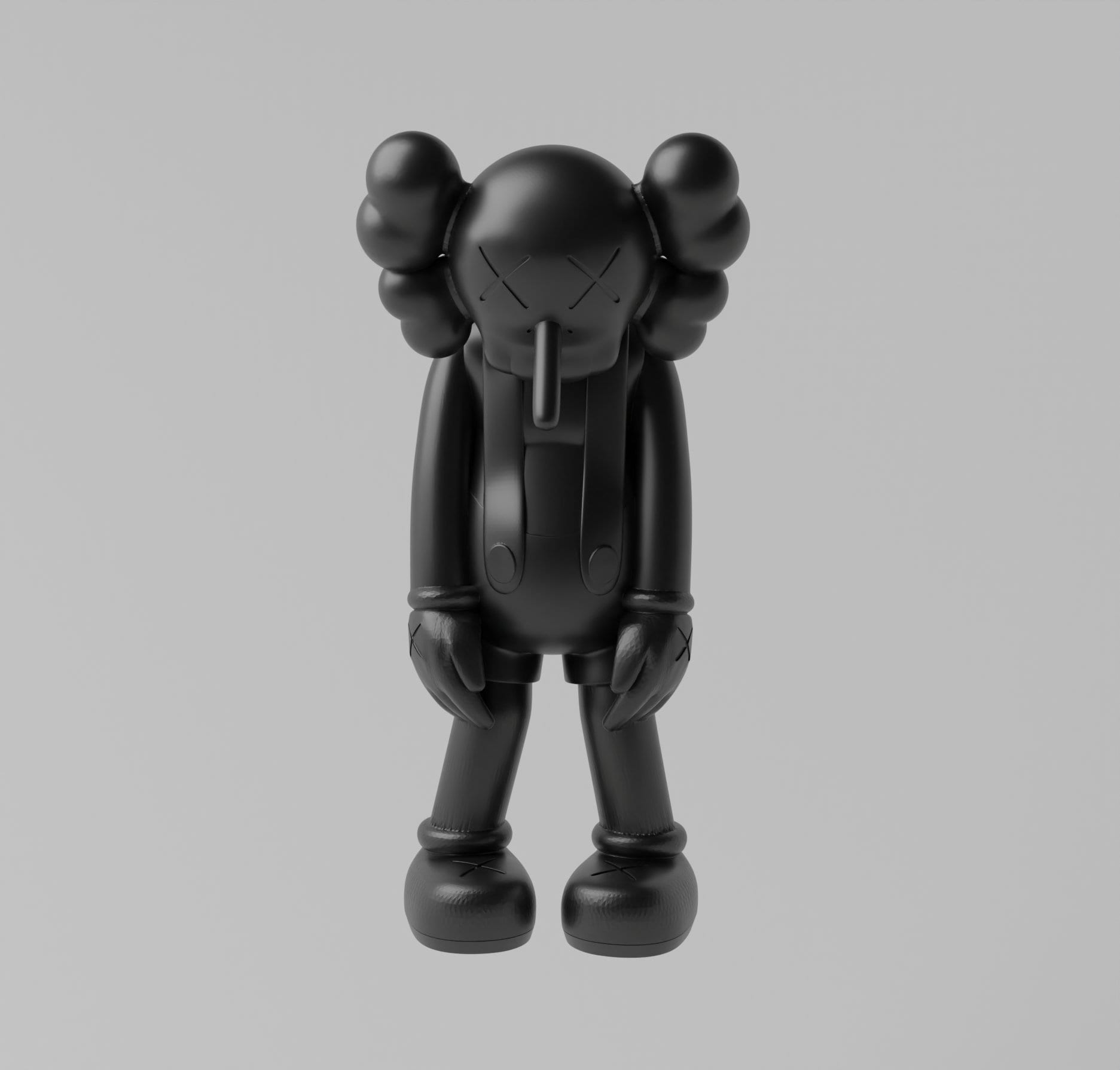Kaws Small Lie Fan Art Toy - Instant Download STL File for 3D Printing ...