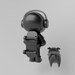 Mr Bone Skate Kid X Pupu Aliens Fan Art Toy Instant Download STL File ...