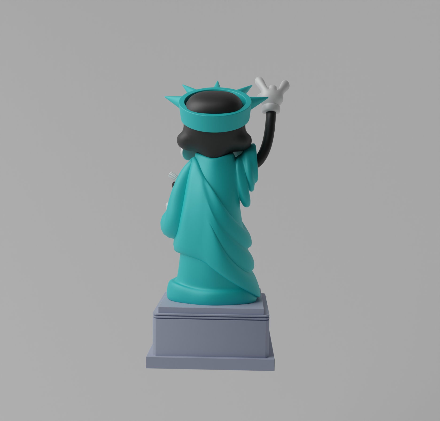 Liberty Dead Fan Art Toy - Instant Download STL File for 3D Printing - Etsy