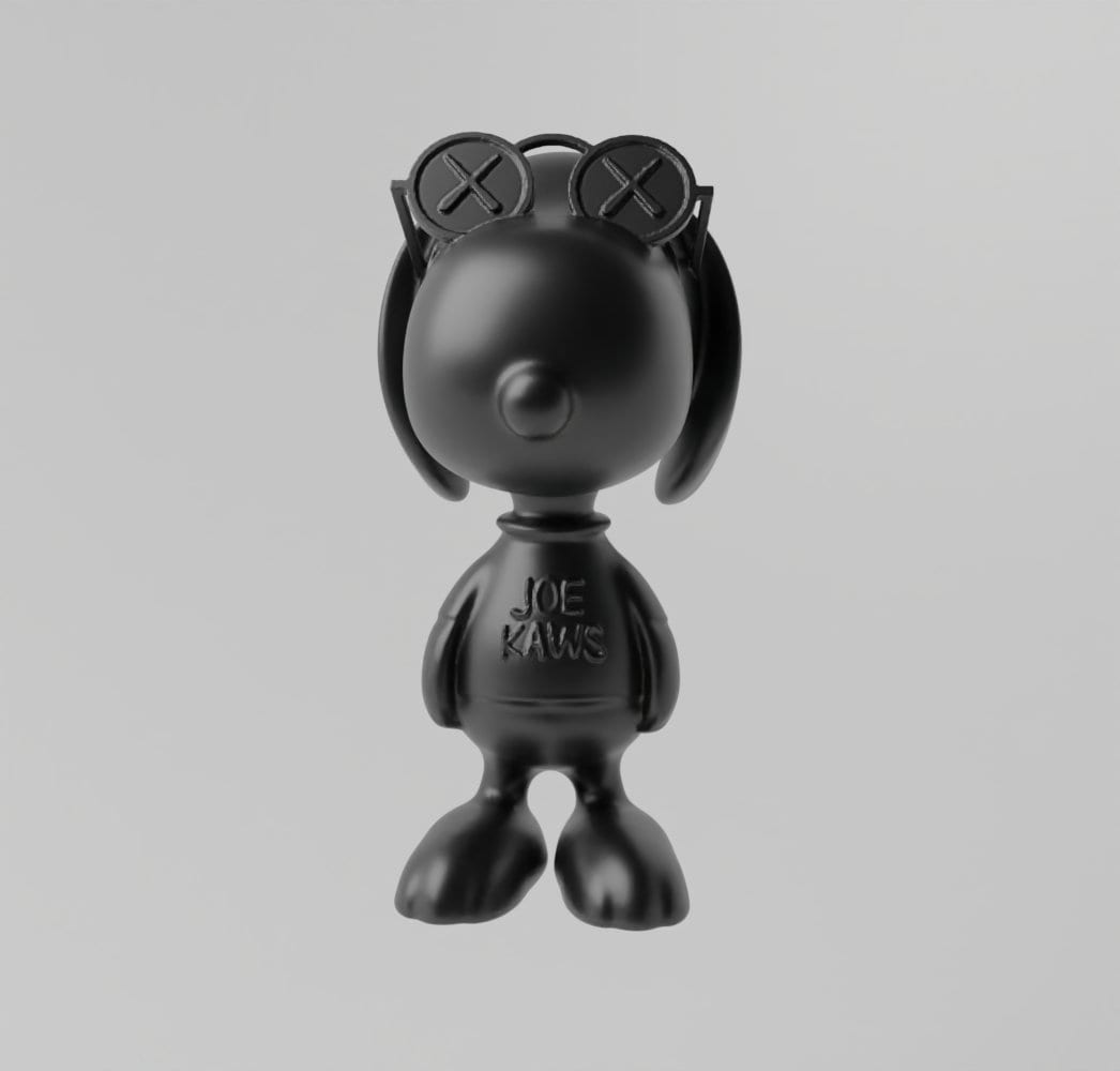 Kaws Snoopy Fan Art Toy Instant Download STL File for 3D Printing - Etsy