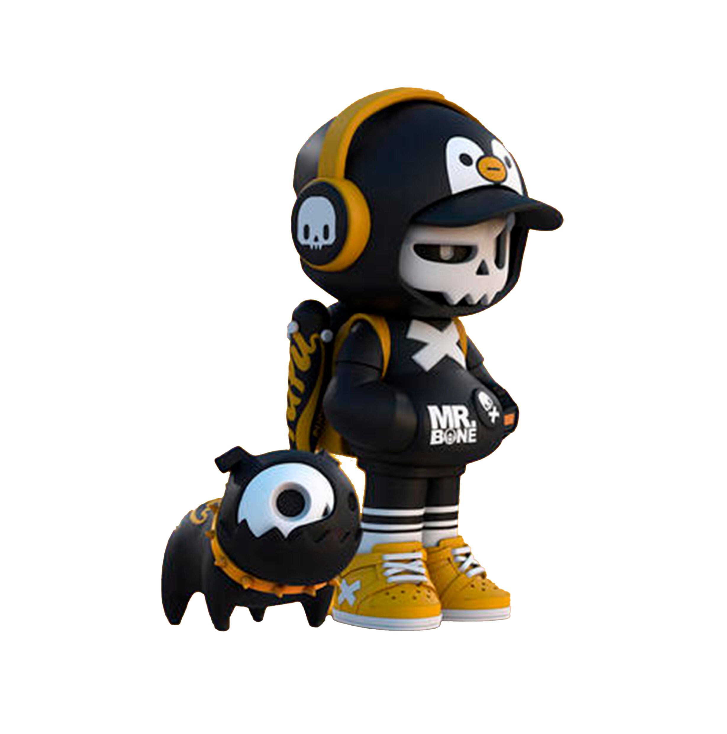 Mr Bone Skate Kid X Pupu Aliens Fan Art Toy Instant Download STL File ...