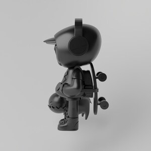 Mr Bone Skate Kid X Pupu Aliens Fan Art Toy Instant Download STL File ...